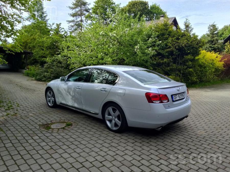 Balts Lexus GS 2006 Rīga, ar dzinēja tilpumu 3.00 L un nobraukumu 66 tūkst. km par 8000 €, foto 3 vietnē AUTOMOTO.COM.LV