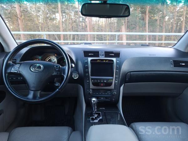 Balts Lexus GS 2007 Rīga, ar dzinēja tilpumu 3.00 L un nobraukumu 291 tūkst. km par 4200 €, foto 6 vietnē AUTOMOTO.COM.LV