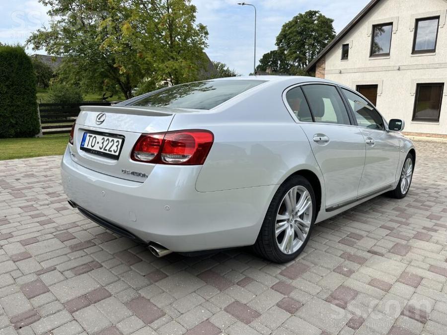 Balts Lexus GS 2008 Madona, ar dzinēja tilpumu 3.50 L un nobraukumu 217 tūkst. km par 4000 €, foto 6 vietnē AUTOMOTO.COM.LV