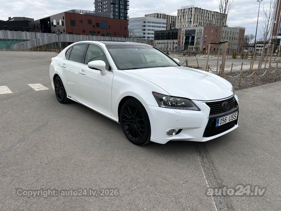 White Lexus GS 2013 in Tallinn, with an engine capacity of 3.50 L and mileage of 210 thousand km for 13700 €, photo 4 on AUTOMOTO.COM.LV
