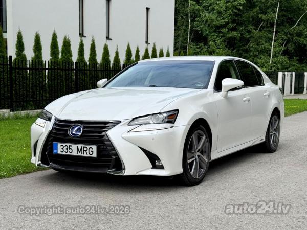 White Lexus GS 2017 in Tallinn, with an engine capacity of 2.50 L and mileage of 137 thousand km for 22995 €, photo 3 on AUTOMOTO.COM.LV