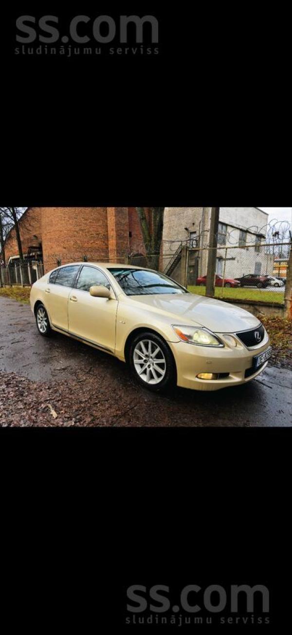 Dzeltens Lexus GS 2005 Rīga, ar dzinēja tilpumu 3.00 L un nobraukumu 276 tūkst. km par 2850 €, foto 2 vietnē AUTOMOTO.COM.LV