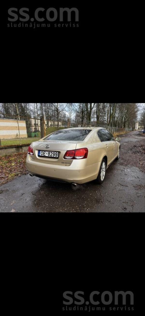 Dzeltens Lexus GS 2005 Rīga, ar dzinēja tilpumu 3.00 L un nobraukumu 276 tūkst. km par 2850 €, foto 3 vietnē AUTOMOTO.COM.LV