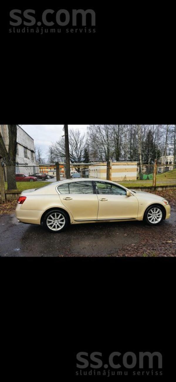 Dzeltens Lexus GS 2005 Rīga, ar dzinēja tilpumu 3.00 L un nobraukumu 276 tūkst. km par 2850 €, foto 4 vietnē AUTOMOTO.COM.LV