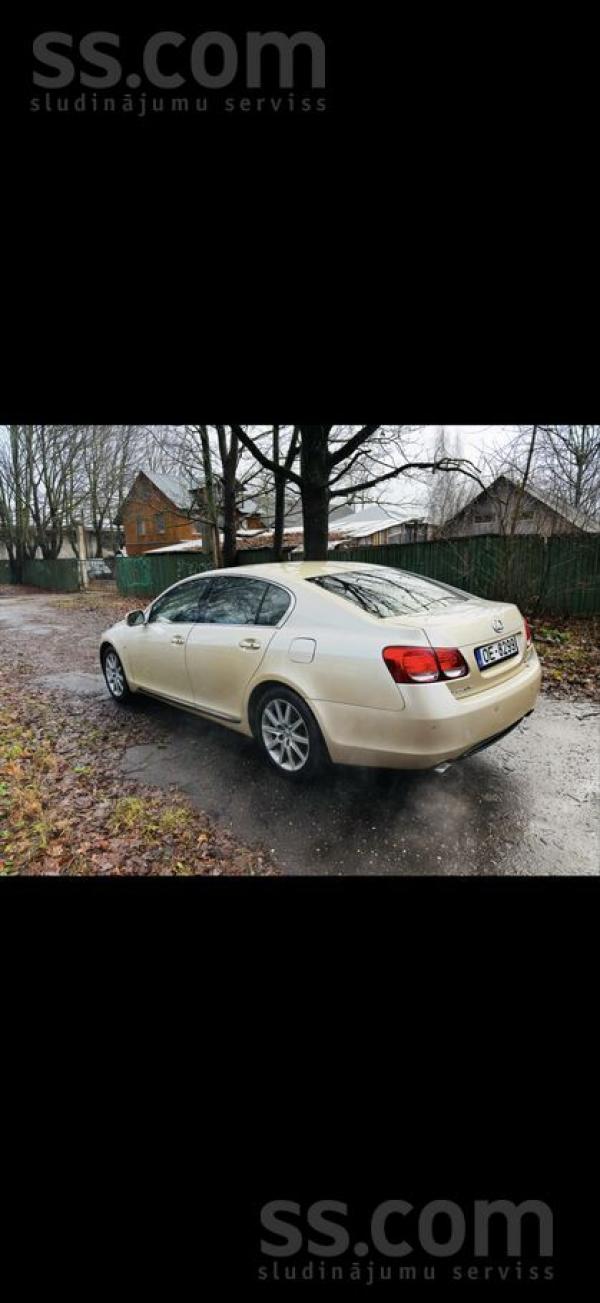Dzeltens Lexus GS 2005 Rīga, ar dzinēja tilpumu 3.00 L un nobraukumu 276 tūkst. km par 2850 €, foto 5 vietnē AUTOMOTO.COM.LV