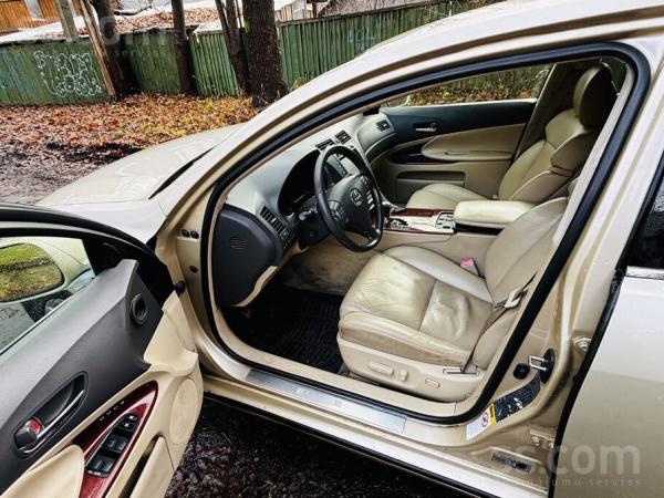 Dzeltens Lexus GS 2005 Rīga, ar dzinēja tilpumu 3.00 L un nobraukumu 276 tūkst. km par 2850 €, foto 9 vietnē AUTOMOTO.COM.LV