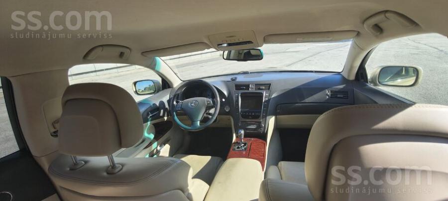 Dzeltens Lexus GS 2006 Rīga, ar dzinēja tilpumu 3.00 L un nobraukumu 250 tūkst. km par 3000 €, foto 6 vietnē AUTOMOTO.COM.LV