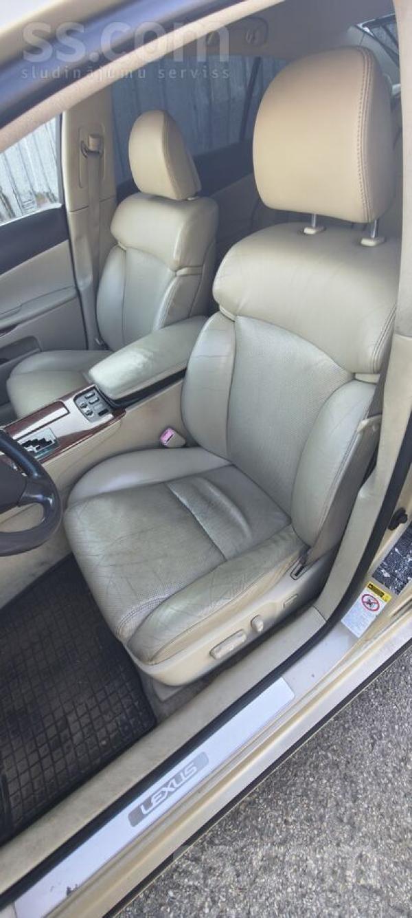 Dzeltens Lexus GS 2006 Rīga, ar dzinēja tilpumu 3.00 L un nobraukumu 250 tūkst. km par 3000 €, foto 9 vietnē AUTOMOTO.COM.LV