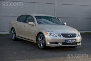 Yellow Lexus GS 2007 in Riga, with an engine capacity of 3.50 L and mileage of 0 thousand km for 3950 €, photo 3 on AUTOMOTO.COM.LV