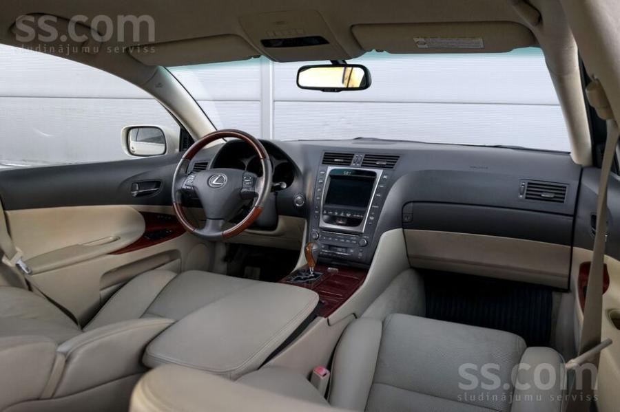 Dzeltens Lexus GS 2007 Rīga, ar dzinēja tilpumu 3.50 L un nobraukumu 247 tūkst. km par 2850 €, foto 11 vietnē AUTOMOTO.COM.LV
