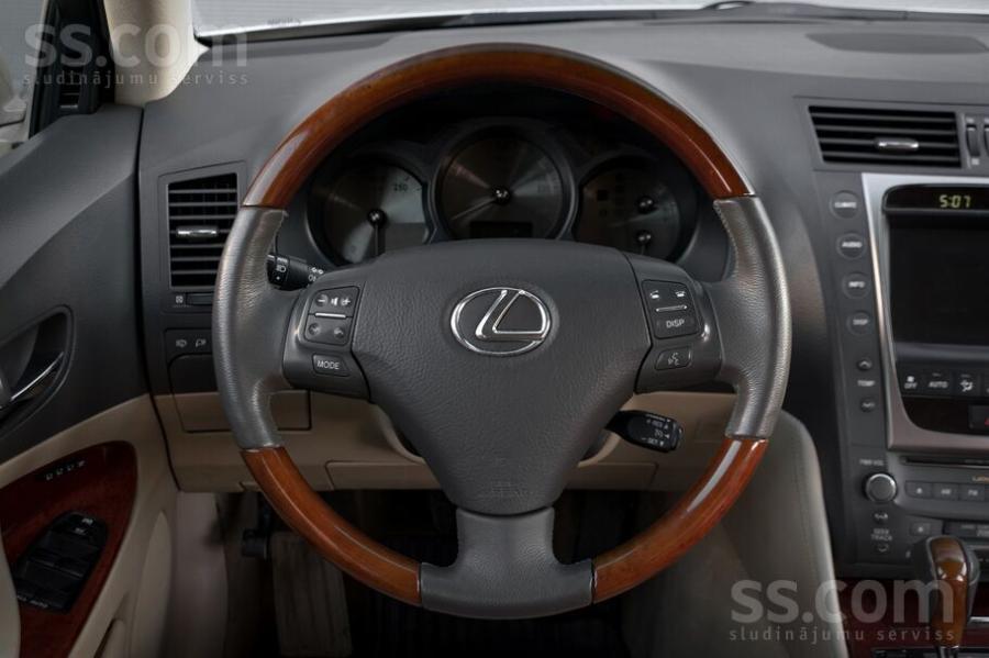 Dzeltens Lexus GS 2007 Rīga, ar dzinēja tilpumu 3.50 L un nobraukumu 247 tūkst. km par 2850 €, foto 20 vietnē AUTOMOTO.COM.LV