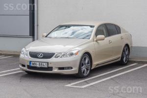 Dzeltens Lexus GS 2007 Rīga, ar dzinēja tilpumu 3.50 L un nobraukumu 247 tūkst. km par 2850 €, foto  vietnē AUTOMOTO.COM.LV