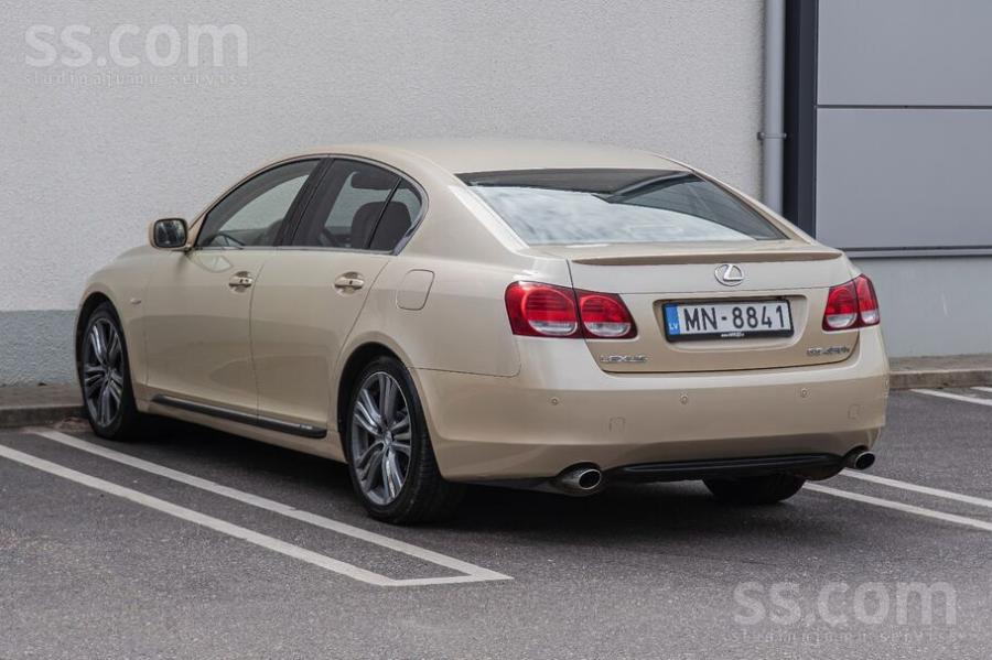 Dzeltens Lexus GS 2007 Rīga, ar dzinēja tilpumu 3.50 L un nobraukumu 247 tūkst. km par 2850 €, foto 7 vietnē AUTOMOTO.COM.LV