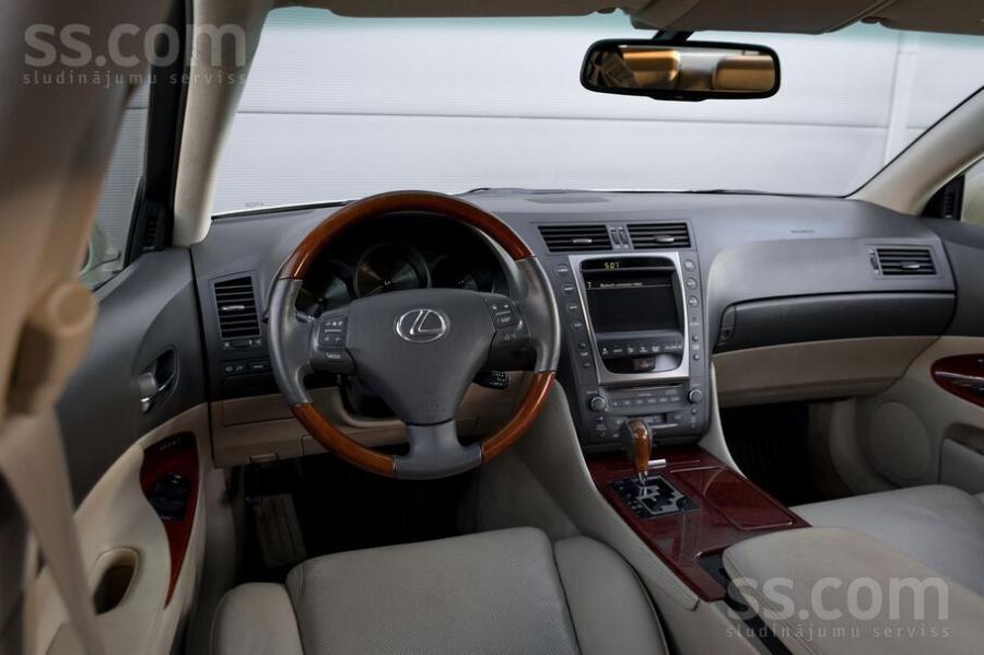 Dzeltens Lexus GS 2007 Rīga, ar dzinēja tilpumu 3.50 L un nobraukumu 247 tūkst. km par 2850 €, foto 15 vietnē AUTOMOTO.COM.LV