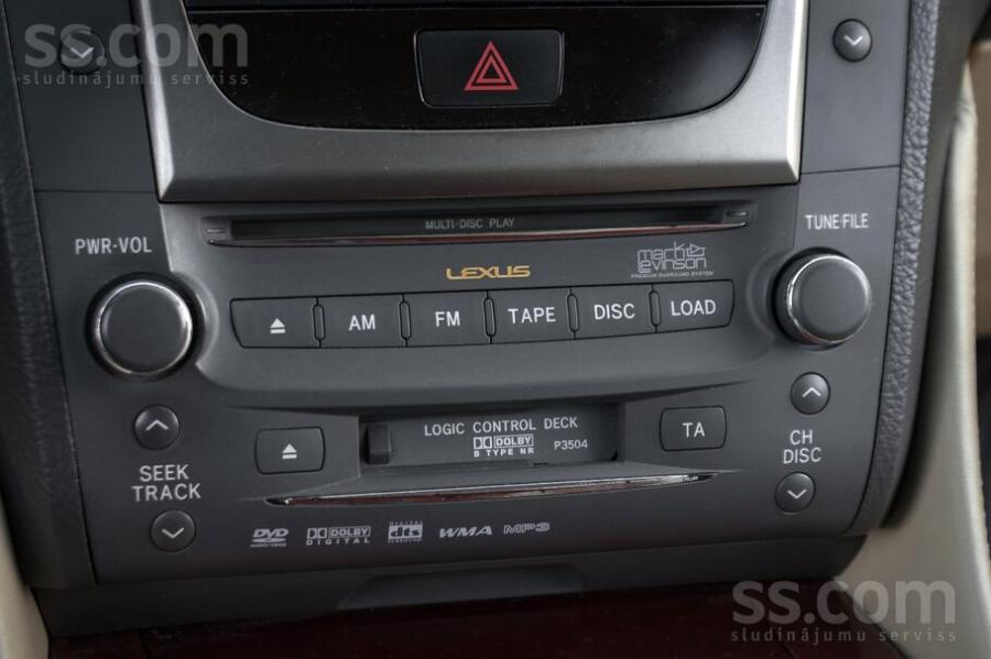 Dzeltens Lexus GS 2007 Rīga, ar dzinēja tilpumu 3.50 L un nobraukumu 247 tūkst. km par 2850 €, foto 27 vietnē AUTOMOTO.COM.LV