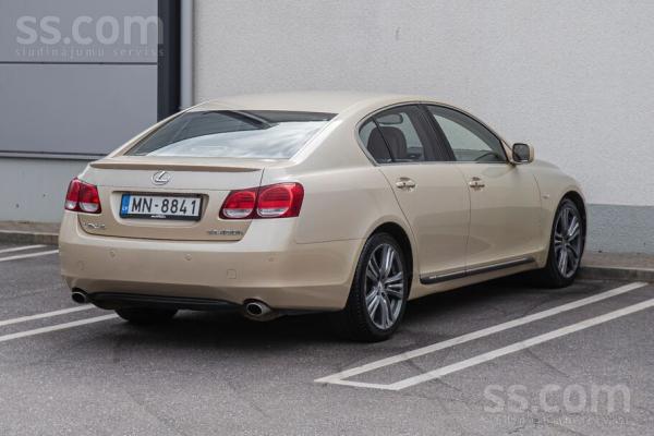 Yellow Lexus GS 2007 in Riga, with an engine capacity of 3.50 L and mileage of 247 thousand km for 2850 €, photo 4 on AUTOMOTO.COM.LV