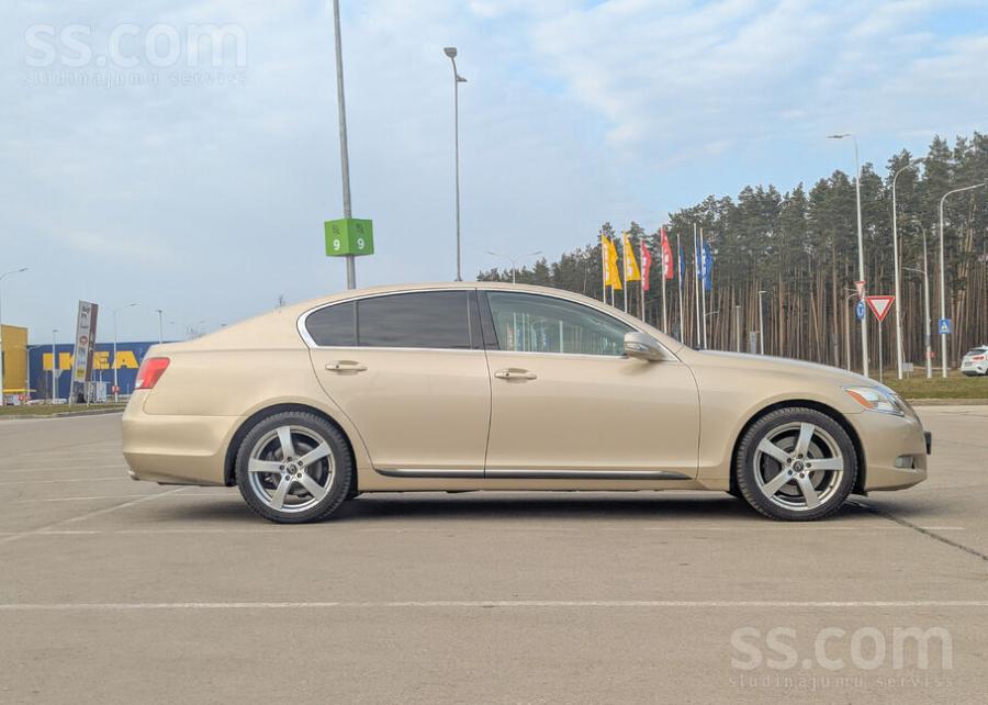 Dzeltens Lexus GS 2008 Rīga, ar dzinēja tilpumu 3.00 L un nobraukumu 214 tūkst. km par 4400 €, foto 4 vietnē AUTOMOTO.COM.LV