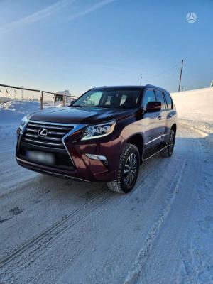 Sarkans Lexus GX 460 2015 Viļņa, ar dzinēja tilpumu 4.60 L un nobraukumu 96 tūkst. km par 29999 €, foto  vietnē AUTOMOTO.COM.LV