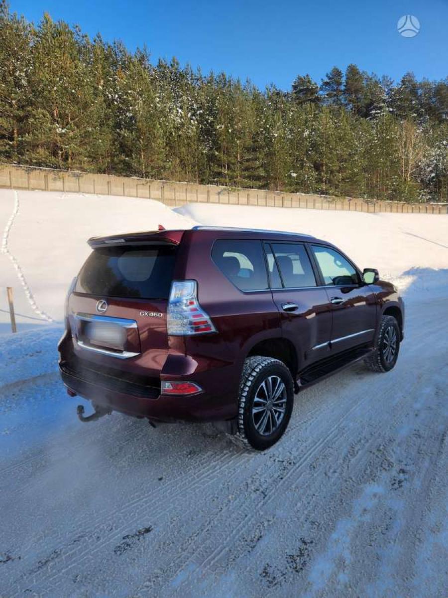 Sarkans Lexus GX 460 2015 Viļņa, ar dzinēja tilpumu 4.60 L un nobraukumu 96 tūkst. km par 29999 €, foto 5 vietnē AUTOMOTO.COM.LV