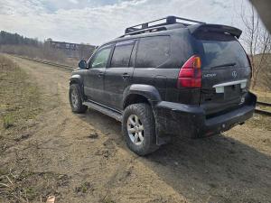 Черный Лексус GX 470 2003 в Вильнюс, объемом двигателя 4.66 л и пробегом 170 тыс. км за 7800 €, фото  на AUTOMOTO.COM.LV