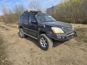 Черный Лексус GX 470 2003 в Вильнюс, объемом двигателя 4.66 л и пробегом 170 тыс. км за 7800 €, фото 7 на AUTOMOTO.COM.LV