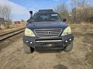 Черный Лексус GX 470 2003 в Вильнюс, объемом двигателя 4.66 л и пробегом 170 тыс. км за 7800 €, фото 8 на AUTOMOTO.COM.LV