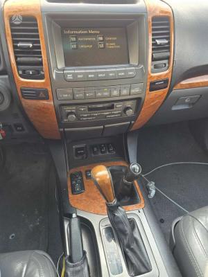 Черный Лексус GX 470 2003 в Вильнюс, объемом двигателя 4.66 л и пробегом 170 тыс. км за 7800 €, фото 13 на AUTOMOTO.COM.LV
