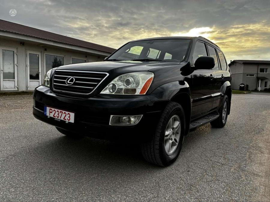 Black Lexus GX 470 2004 in Vilnius, with an engine capacity of 4.66 L and mileage of 240 thousand km for 7500 €, photo 3 on AUTOMOTO.COM.LV
