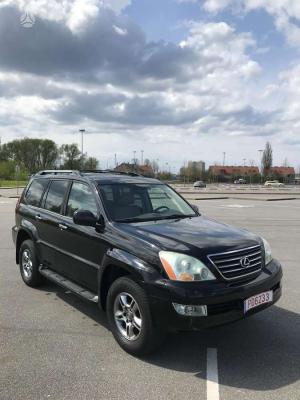 Черный Лексус GX 470 2008 в Клайпеда, объемом двигателя 4.70 л и пробегом 207 тыс. км за 7000 €, фото  на AUTOMOTO.COM.LV