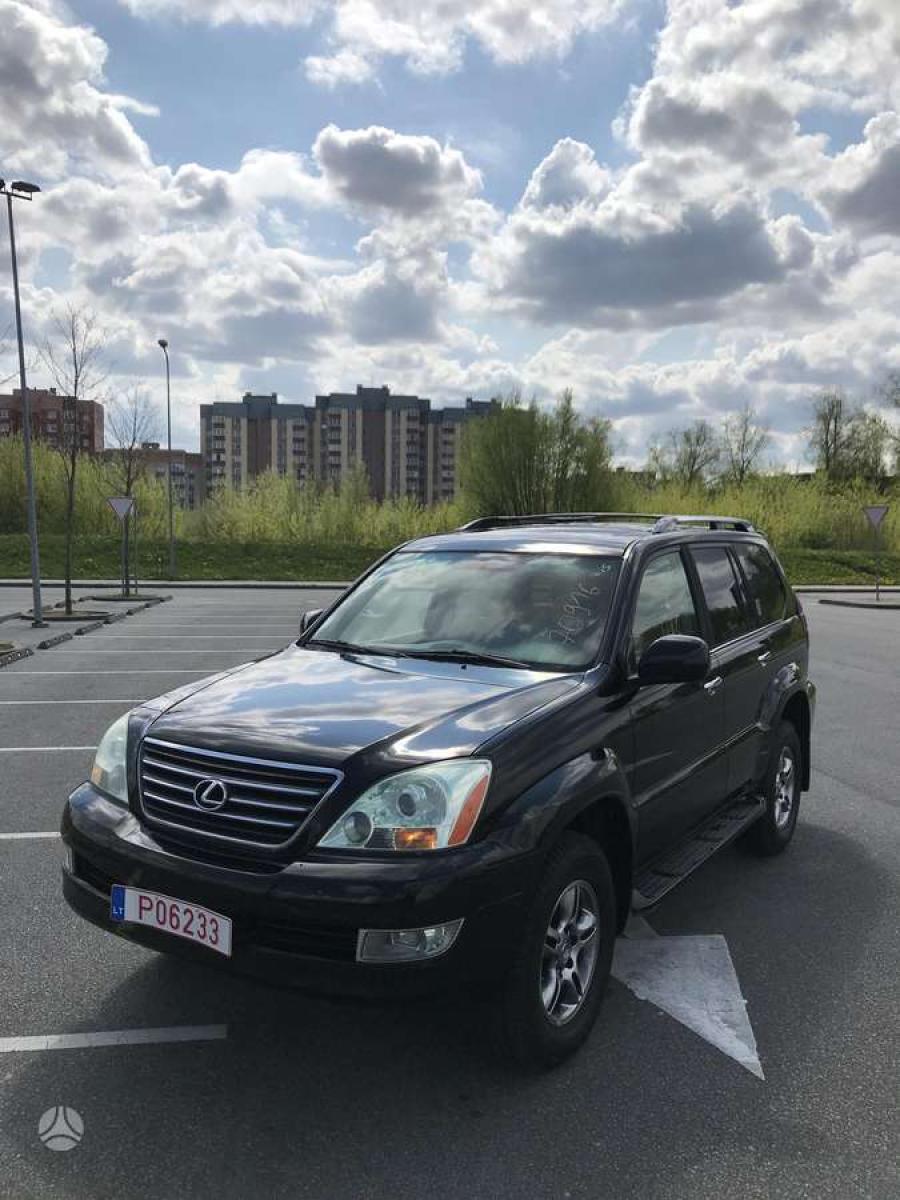 Melns Lexus GX 470 2008 Klaipėda, ar dzinēja tilpumu 4.70 L un nobraukumu 207 tūkst. km par 7000 €, foto 5 vietnē AUTOMOTO.COM.LV