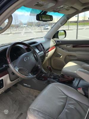 Melns Lexus GX 470 2008 Klaipėda, ar dzinēja tilpumu 4.70 L un nobraukumu 207 tūkst. km par 7000 €, foto 6 vietnē AUTOMOTO.COM.LV