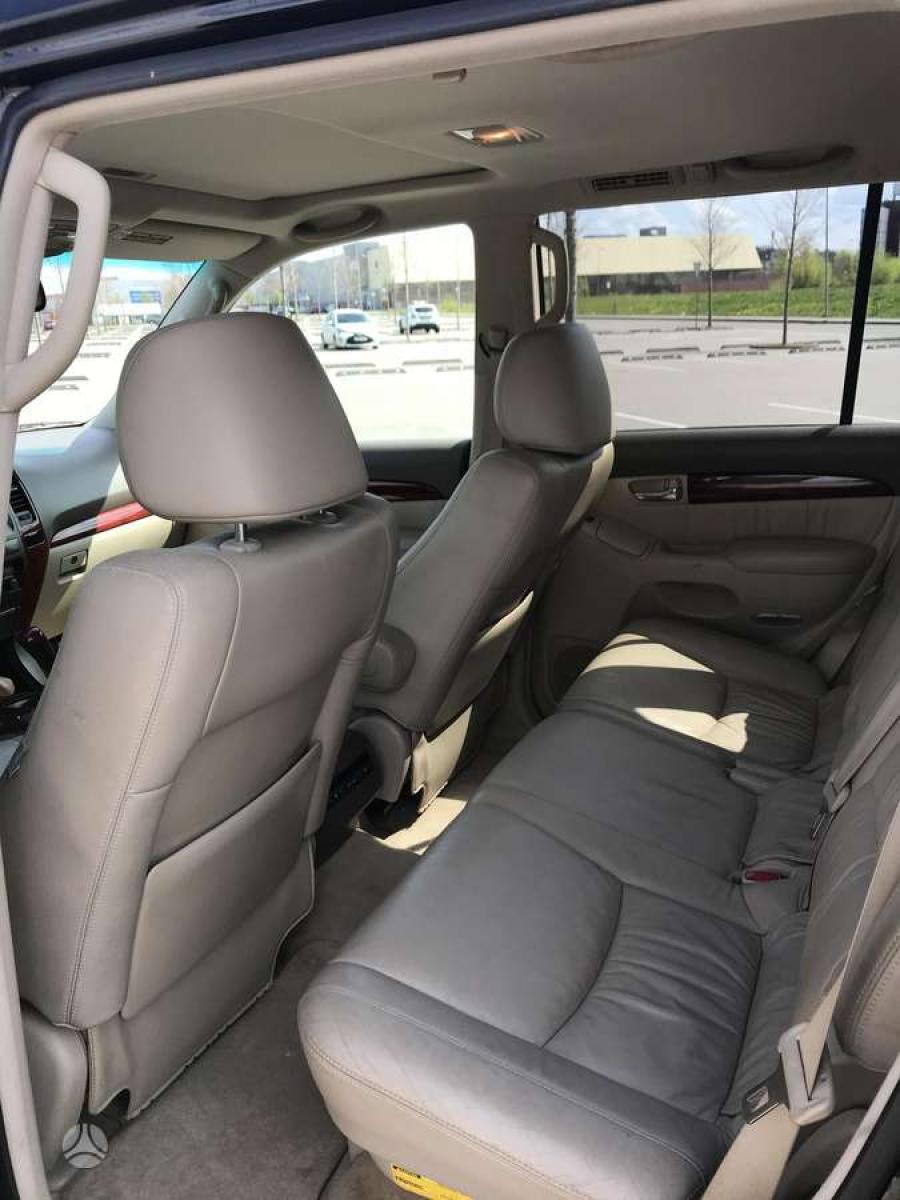 Melns Lexus GX 470 2008 Klaipėda, ar dzinēja tilpumu 4.70 L un nobraukumu 207 tūkst. km par 7000 €, foto 8 vietnē AUTOMOTO.COM.LV