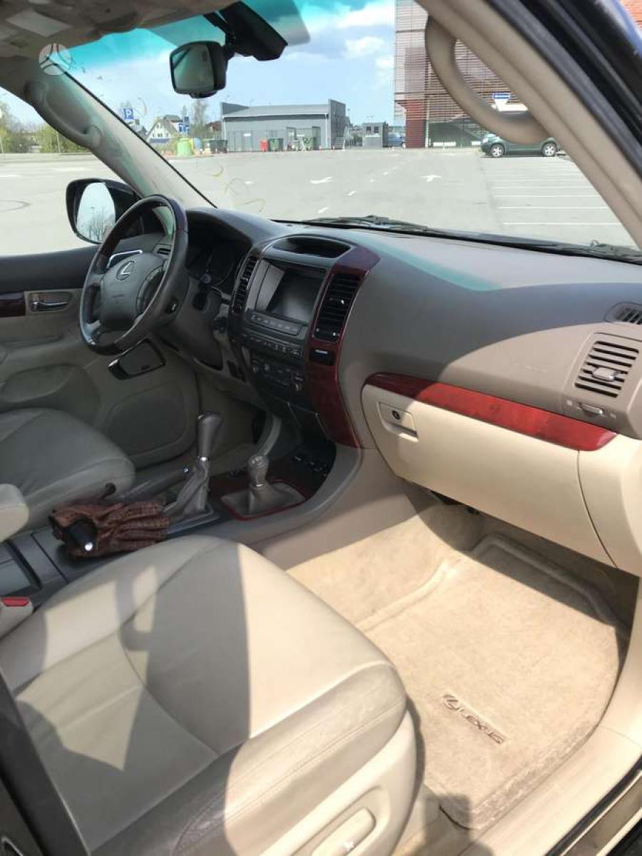 Melns Lexus GX 470 2008 Klaipėda, ar dzinēja tilpumu 4.70 L un nobraukumu 207 tūkst. km par 7000 €, foto 11 vietnē AUTOMOTO.COM.LV