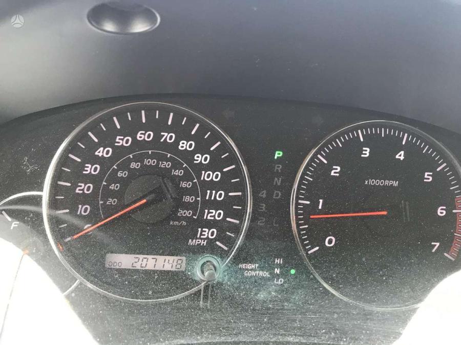 Melns Lexus GX 470 2008 Klaipėda, ar dzinēja tilpumu 4.70 L un nobraukumu 207 tūkst. km par 7000 €, foto 13 vietnē AUTOMOTO.COM.LV