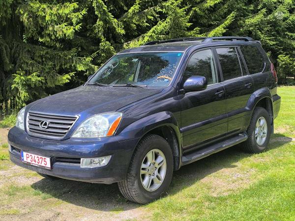 Blue Lexus GX 470 2006 in Vilnius, with an engine capacity of 4.66 L and mileage of 300 thousand km for 11500 €, photo 1 on AUTOMOTO.COM.LV