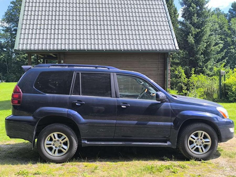 Blue Lexus GX 470 2006 in Vilnius, with an engine capacity of 4.66 L and mileage of 300 thousand km for 11500 €, photo 6 on AUTOMOTO.COM.LV