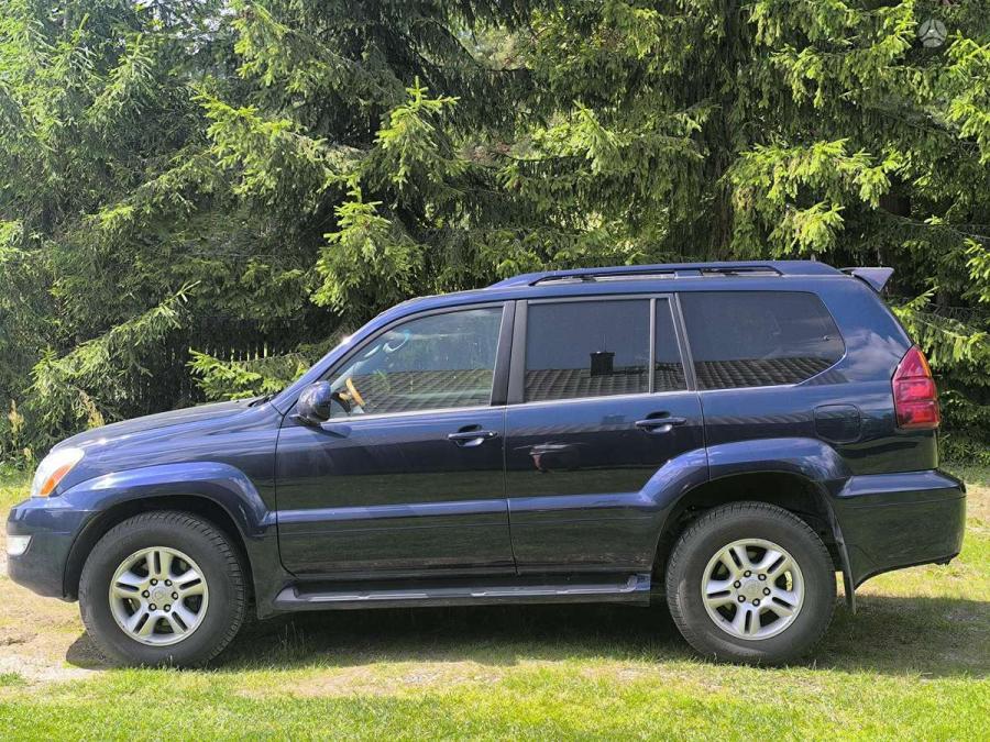 Blue Lexus GX 470 2006 in Vilnius, with an engine capacity of 4.66 L and mileage of 300 thousand km for 11500 €, photo 7 on AUTOMOTO.COM.LV
