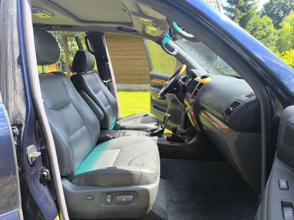 Blue Lexus GX 470 2006 in Vilnius, with an engine capacity of 4.66 L and mileage of 300 thousand km for 11500 €, photo 9 on AUTOMOTO.COM.LV
