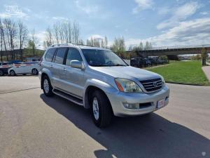 Grey Lexus GX 470 2009 in Kaunas, with an engine capacity of 4.70 L and mileage of 221 thousand km for 11500 €, photo 4 on AUTOMOTO.COM.LV