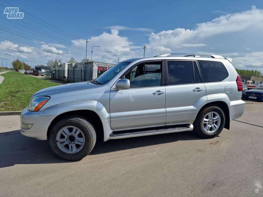 Grey Lexus GX 470 2009 in Kaunas, with an engine capacity of 4.70 L and mileage of 221 thousand km for 11500 €, photo 5 on AUTOMOTO.COM.LV