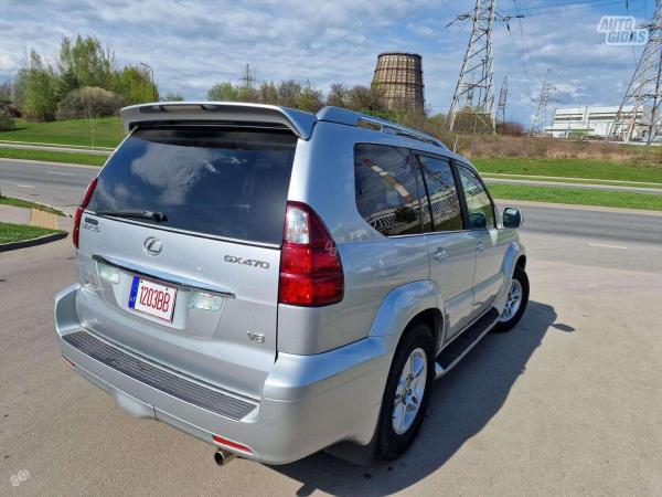 Grey Lexus GX 470 2009 in Kaunas, with an engine capacity of 4.70 L and mileage of 221 thousand km for 11500 €, photo 6 on AUTOMOTO.COM.LV