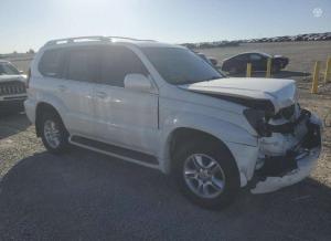 White Lexus GX 470 2005 in Vilnius, with an engine capacity of 4.70 L and mileage of 256 thousand km for 7000 €, photo 2 on AUTOMOTO.COM.LV