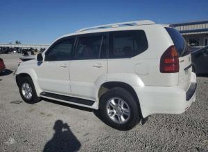 White Lexus GX 470 2005 in Vilnius, with an engine capacity of 4.70 L and mileage of 256 thousand km for 7000 €, photo 4 on AUTOMOTO.COM.LV