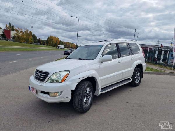 White Lexus GX 470 2009 in Kaunas, with an engine capacity of 4.70 L and mileage of 236 thousand km for 11500 €, photo 3 on AUTOMOTO.COM.LV