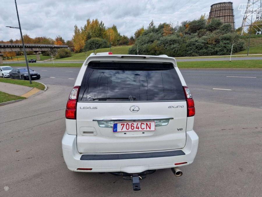 Balts Lexus GX 470 2009 Kauņa, ar dzinēja tilpumu 4.70 L un nobraukumu 236 tūkst. km par 11500 €, foto 8 vietnē AUTOMOTO.COM.LV
