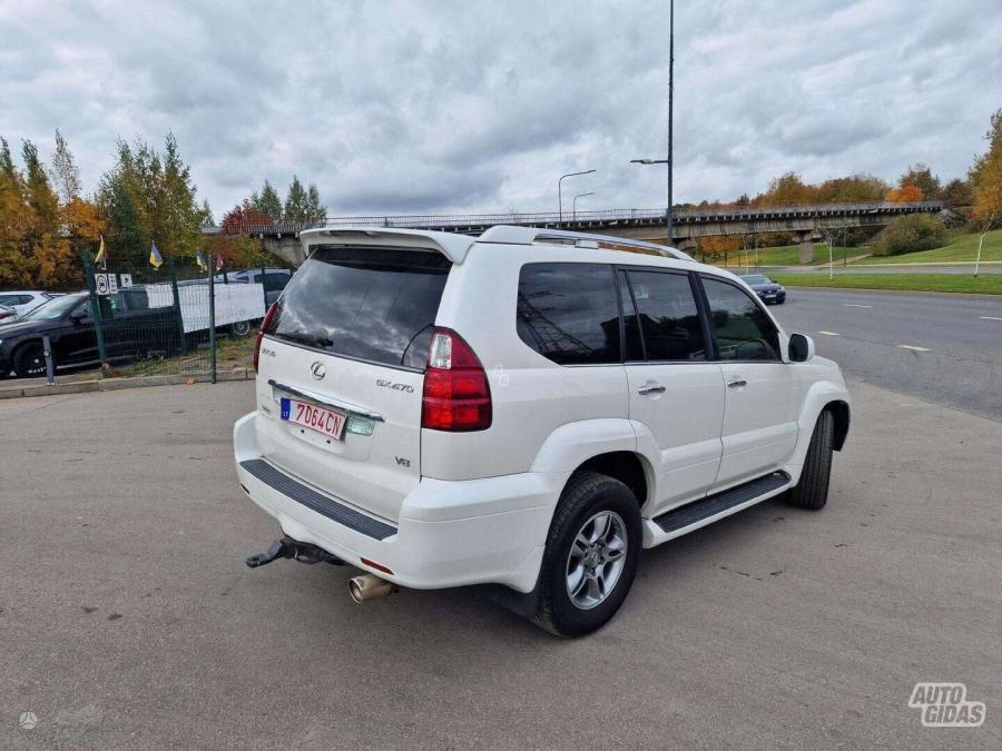 Balts Lexus GX 470 2009 Kauņa, ar dzinēja tilpumu 4.70 L un nobraukumu 236 tūkst. km par 11500 €, foto 9 vietnē AUTOMOTO.COM.LV