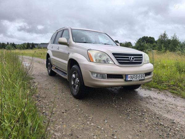 Yellow Lexus GX 470 2008 in Vilnius, with an engine capacity of 4.66 L and mileage of 188 thousand km for 14520 €, photo 2 on AUTOMOTO.COM.LV