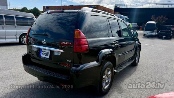Melns Lexus GX 2007 Tallina, ar dzinēja tilpumu 4.70 L un nobraukumu 115 tūkst. km par 25000 €, foto 6 vietnē AUTOMOTO.COM.LV