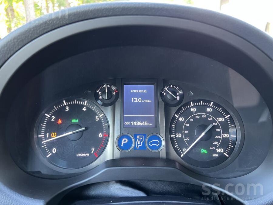 Lexus GX 2016 in Kuldiga, with an engine capacity of 4.60 L and mileage of 143 thousand km for 30500 €, photo 12 on AUTOMOTO.COM.LV