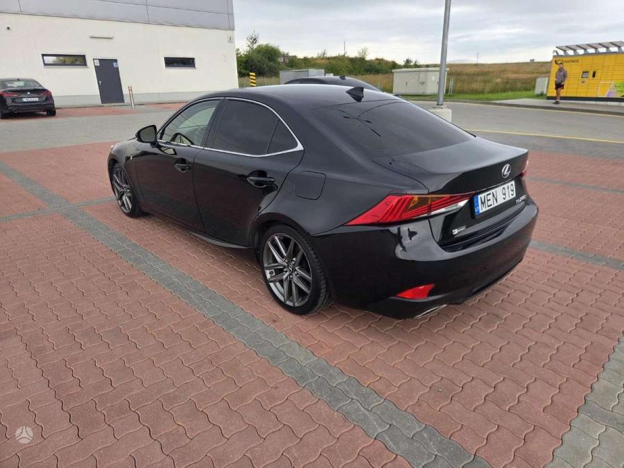 Melns Lexus IS 200 2017 Klaipėda, ar dzinēja tilpumu 2.00 L un nobraukumu 105 tūkst. km par 18500 €, foto 8 vietnē AUTOMOTO.COM.LV